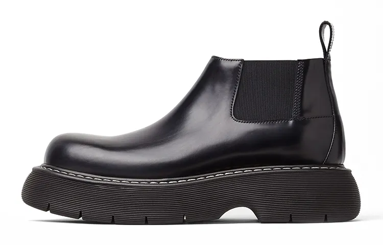 Bottega Veneta The Bounce Swell Shoe Black - POIZON