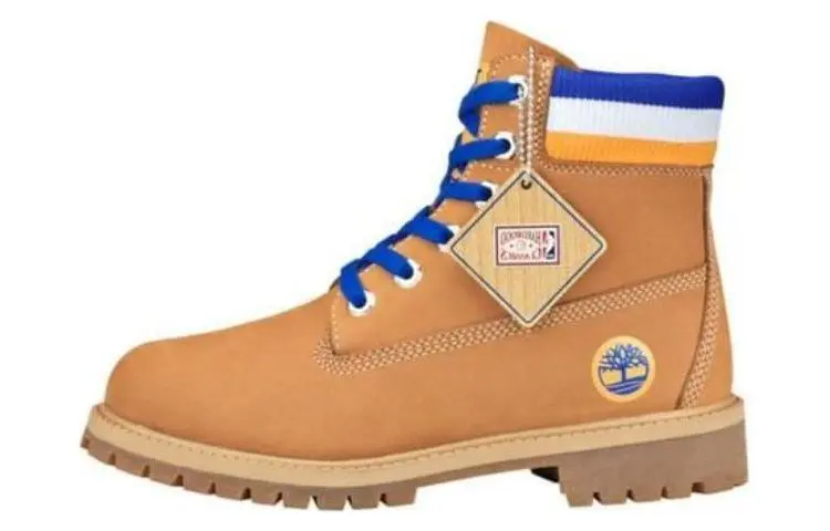 Timberland Mitchell & Ness X NBA X 6 Inch Premium Junior 'Golden State ...