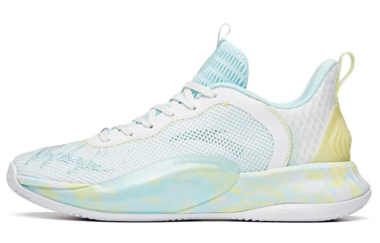 ANTA Light Cavalry 6 Basketball Shoes Men Low-top ANTA White / Glacier ...