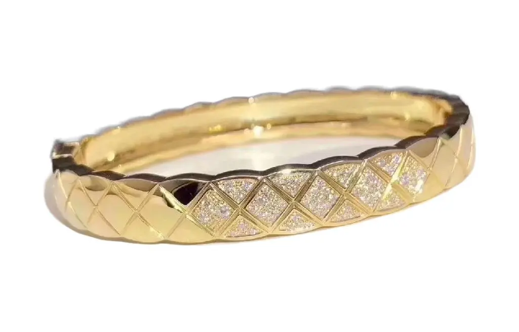 CHANEL CoCo Crush Bangle Women's Gold - POIZON