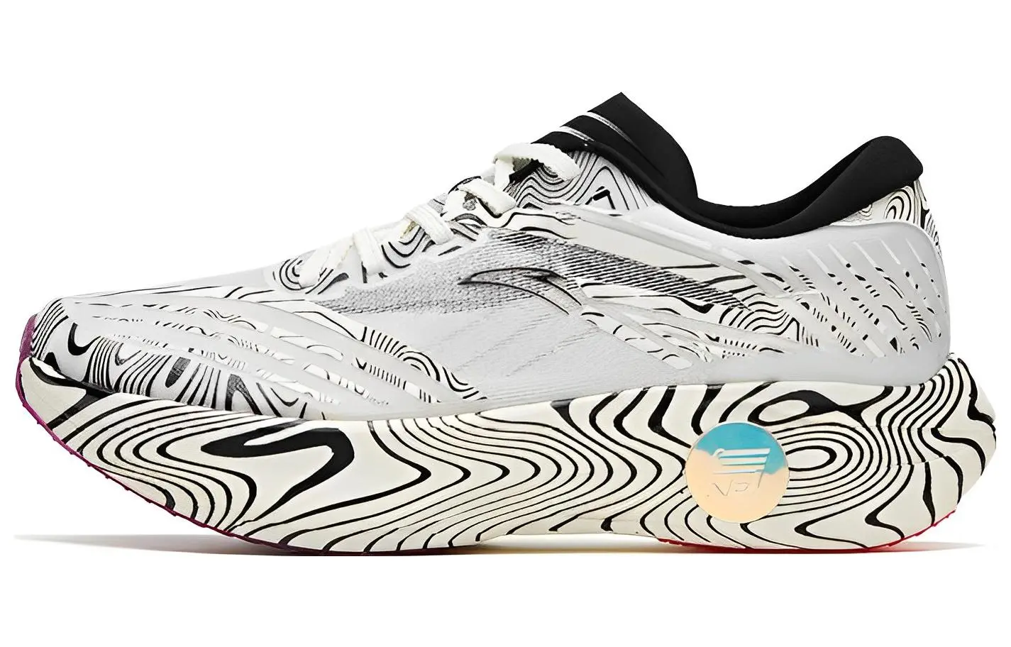 ANTA C202 GT Pro Running Shoes Men Low-top White/black - POIZON