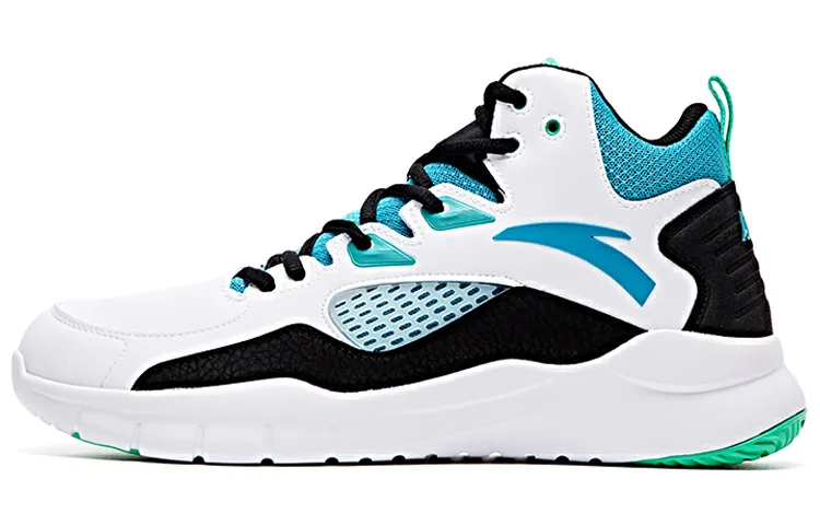 ANTA Star Trail 4 Basketball Shoes Men High-top White/Blue/Green/Black ...
