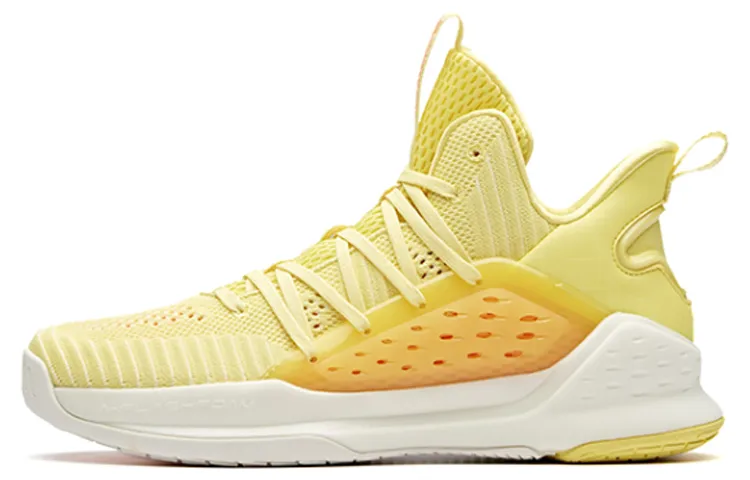 ANTA KT4 Basketball Shoes Men High-Top Yellow US M 12.5 - POIZON