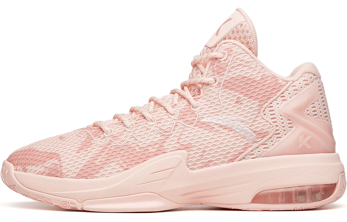 ANTA KT3 Basketball Shoes Men Mid-Top Baby Pink/White Pink - POIZON