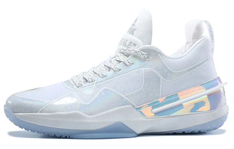 PEAK Flash 3 Basketball Shoes Men Low-top Baymax - POIZON