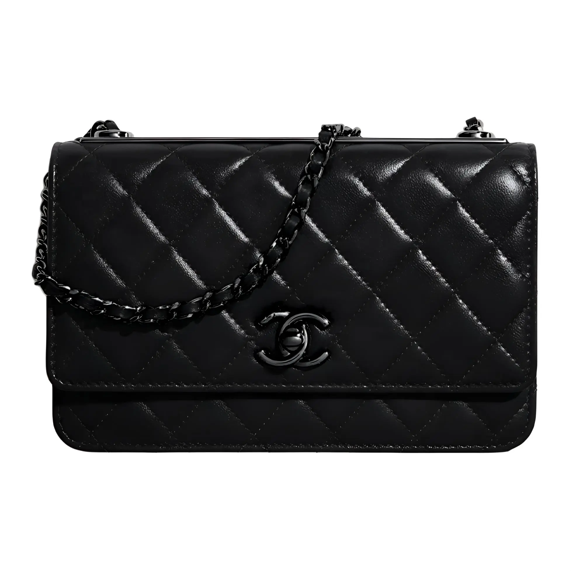 CHANEL Trendy CC So Black WOC Black A80982-B08960-94305 - POIZON
