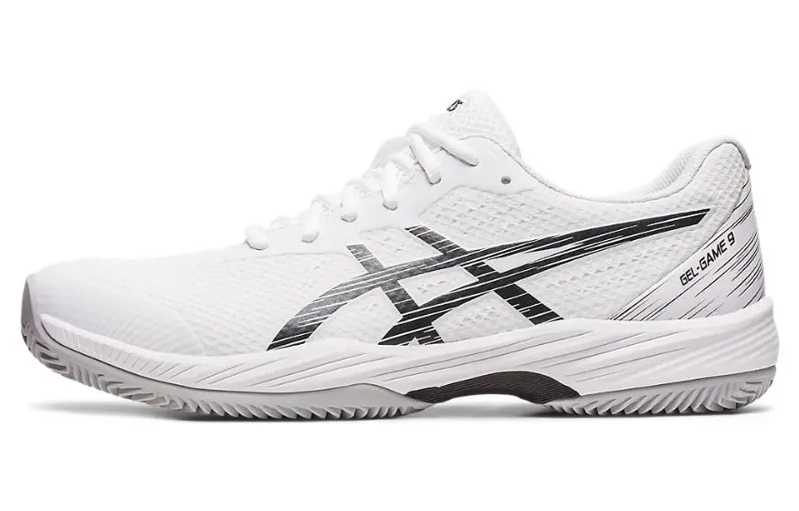 Asics Gel Game 9 Clay OC 'White Black' - POIZON