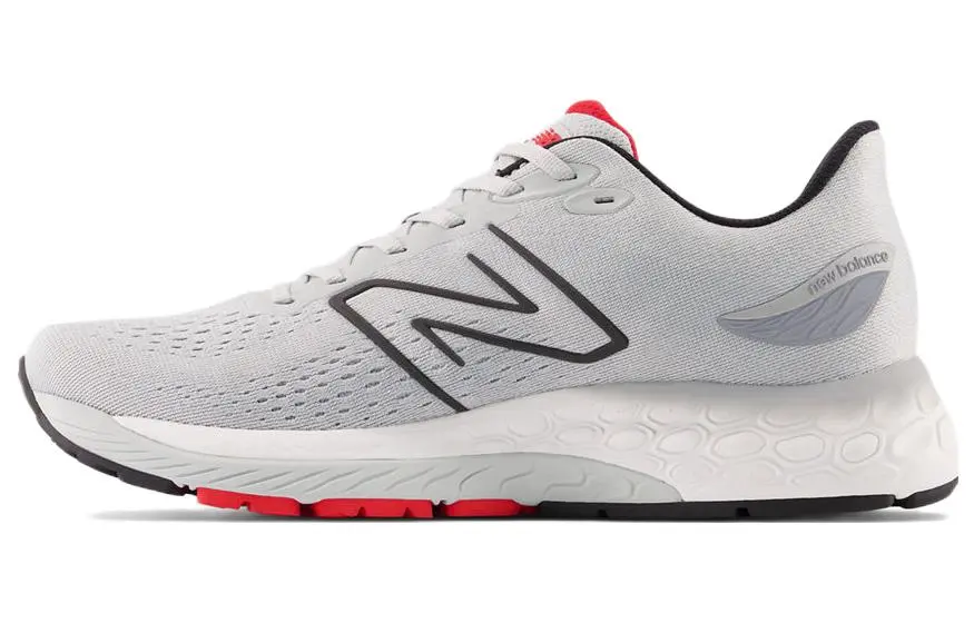 New Balance NB 880 Running Shoes Men Low-top Grey/white/red/black - POIZON