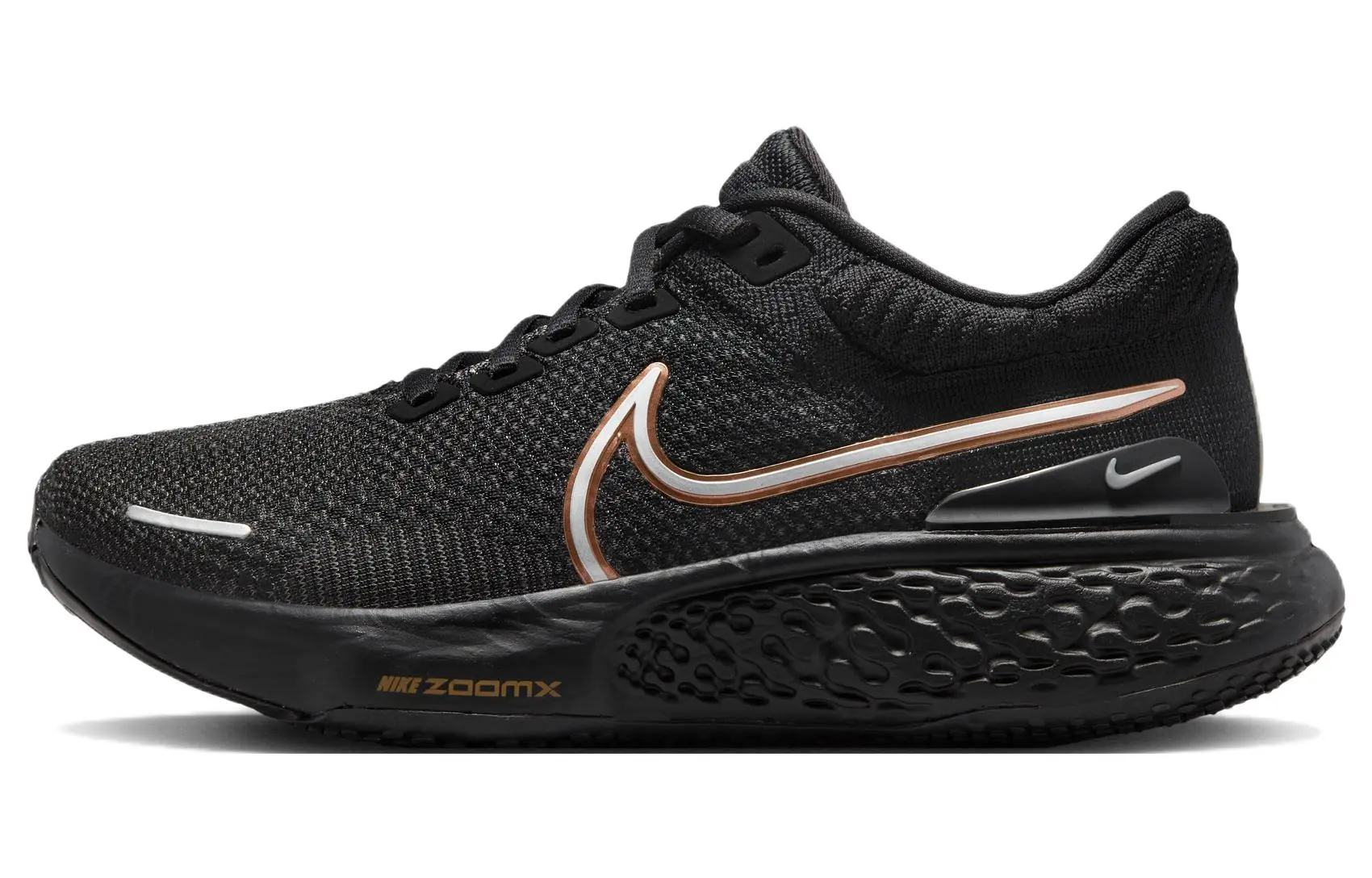 Nike ZoomX Invincible Run Flyknit 2 'Black Metallic Copper' Women's ...
