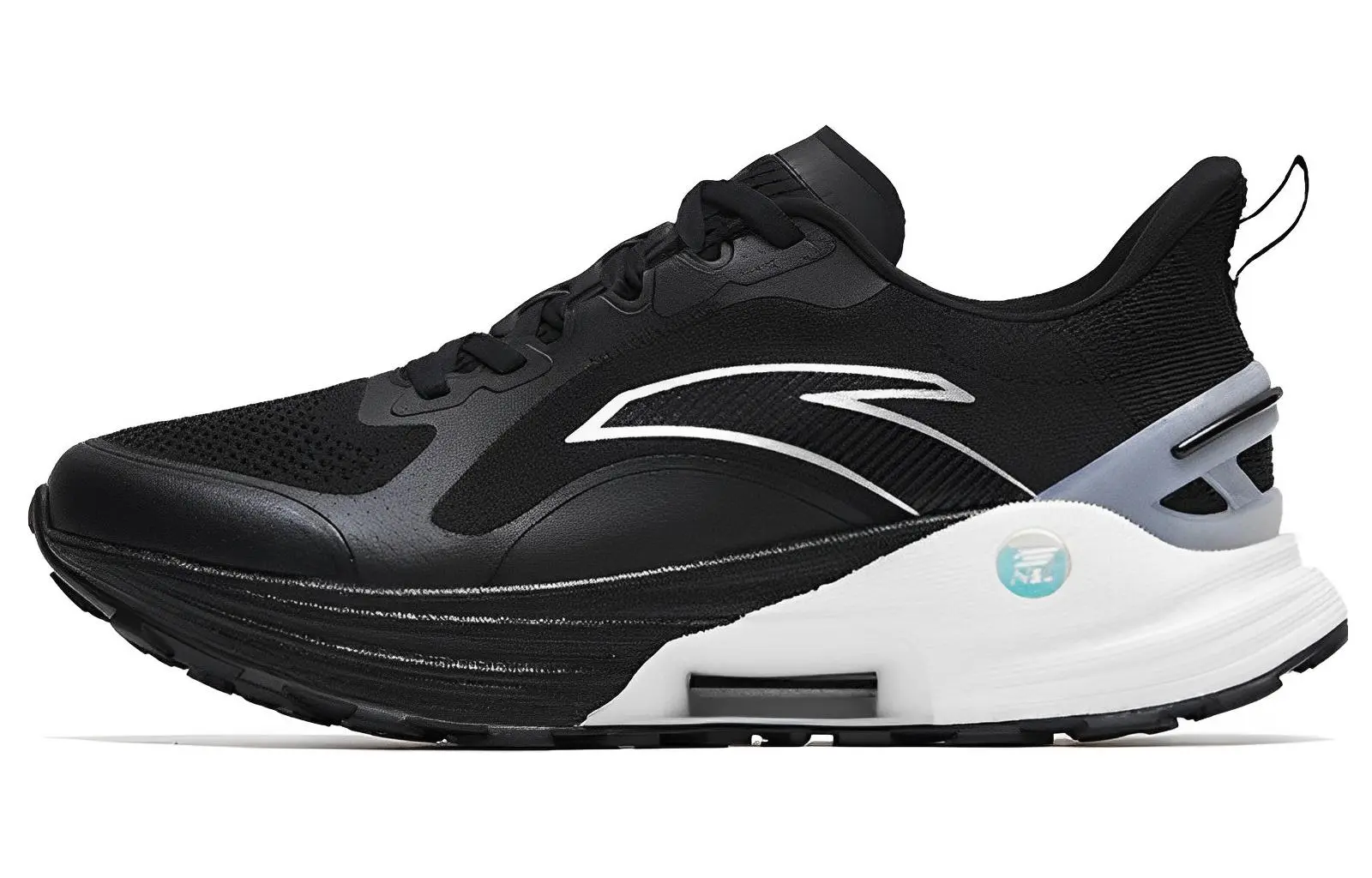 ANTA Gen 3.0 Running Shoes Women's Low-top Black And White Silver - POIZON