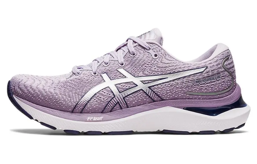 Asics Women's Gel Cumulus 24 'Dusk Violet Pure Silver' - POIZON