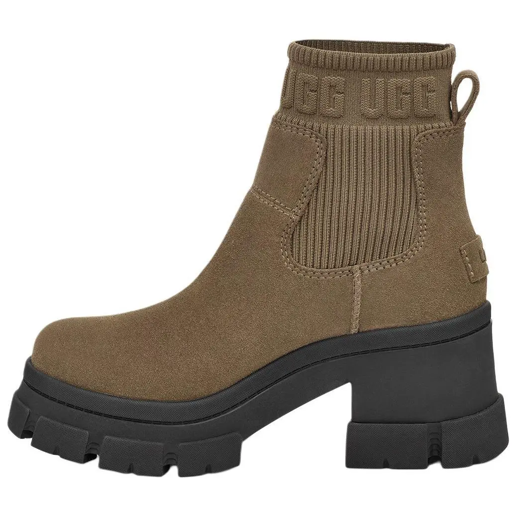 UGG Chelsea Boots Women's Walnut Wood Color - POIZON