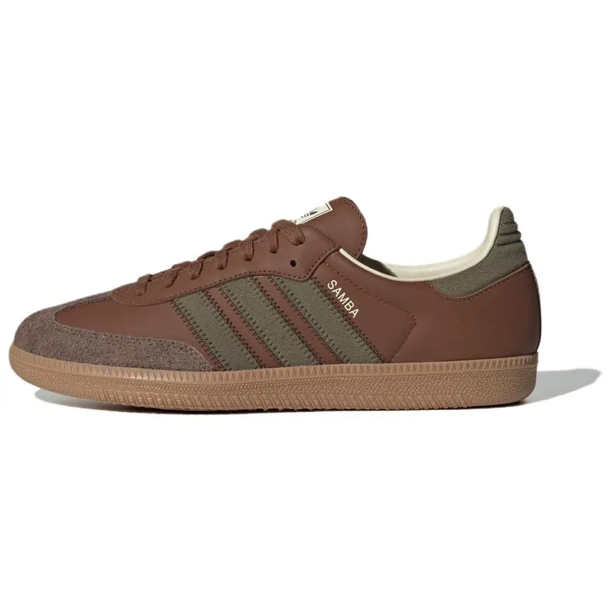 Samba Adidas Originals Og 'Brown Olive Strata' US M 8 - POIZON