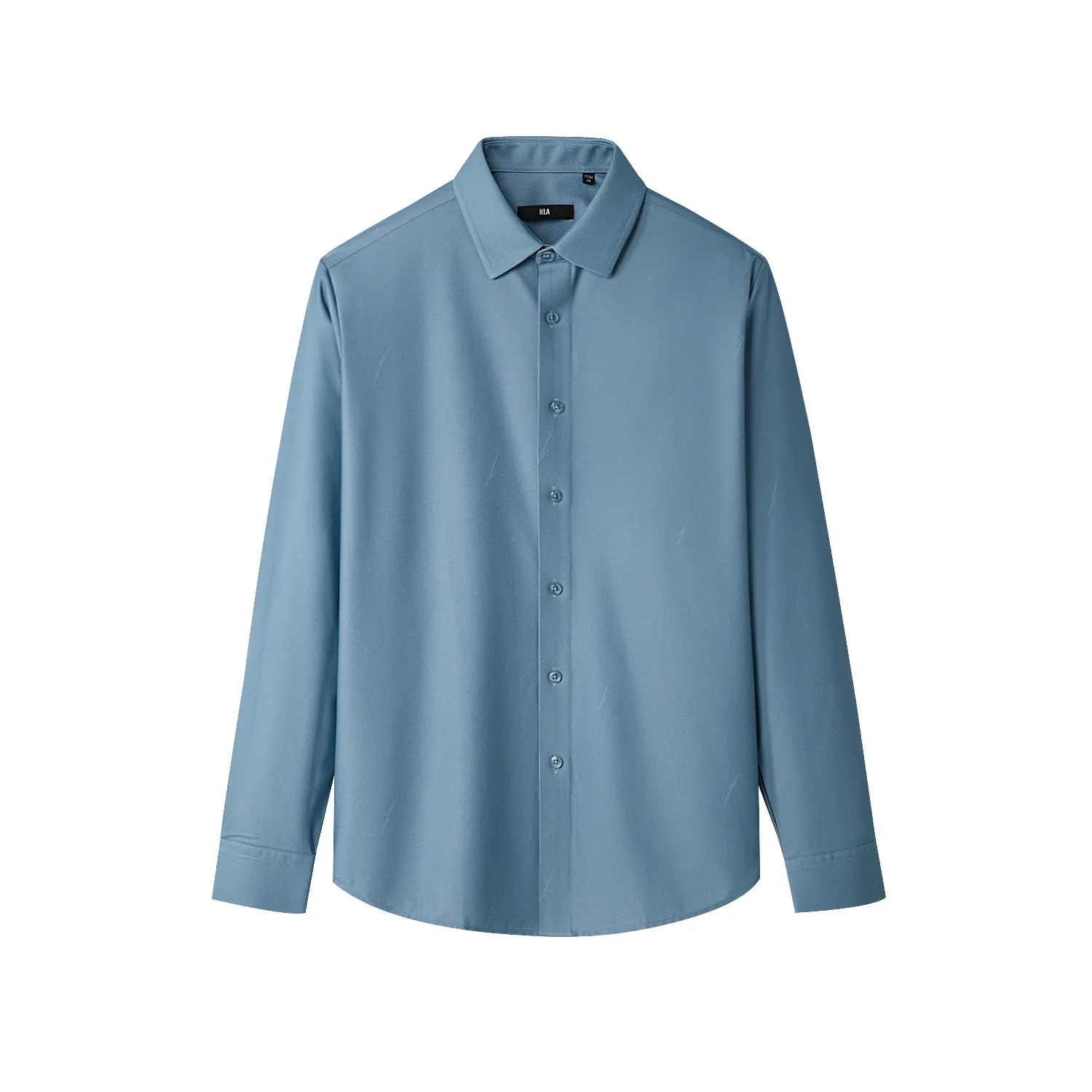 HLA Shirts Men Blue And Gray Pattern 89 - POIZON