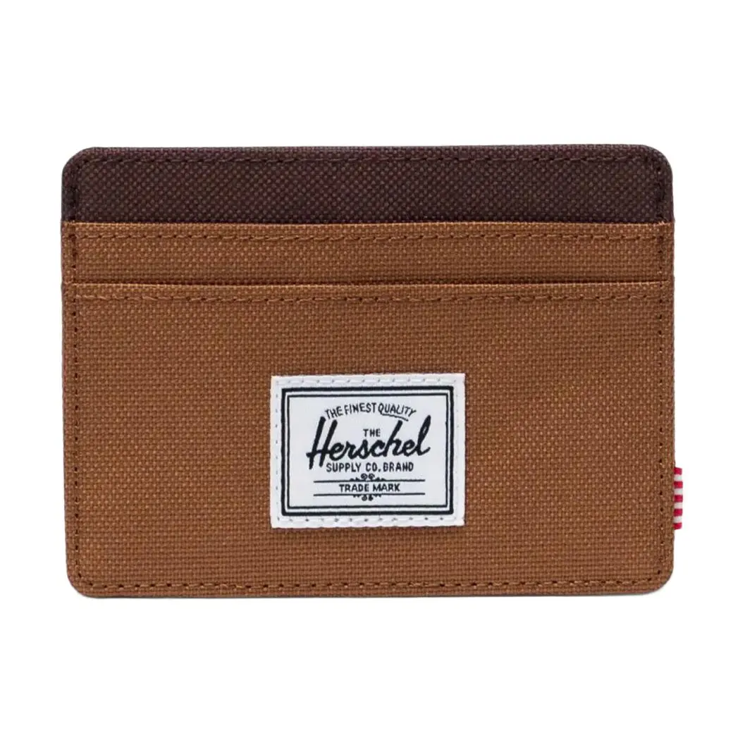 Herschel Card Holders Rubber & Chicory Coffee - POIZON
