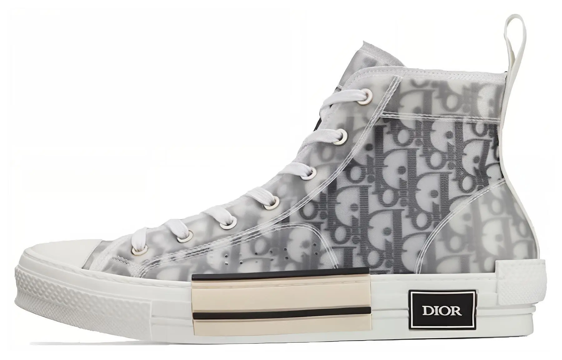DIOR B23 High Top Logo Oblique - POIZON