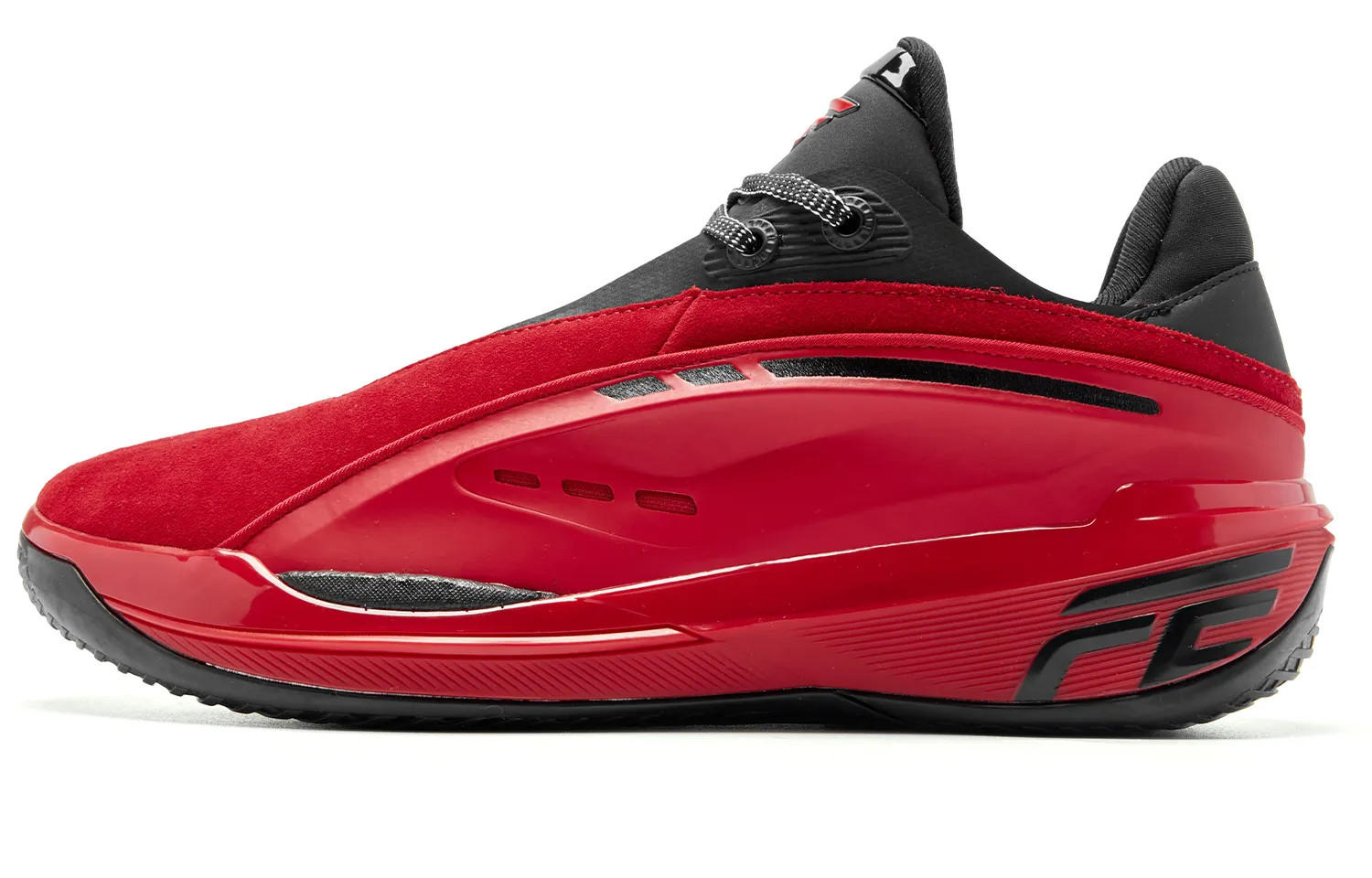 QIAODAN FE2.5 Basketball Shoes Men Low Top Koi Fish Red/Black - POIZON