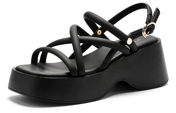 ST&SAT One-Strap Sandals Women's - POIZON
