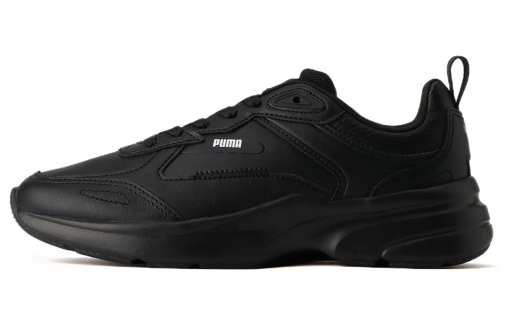PUMA Fs Runner Leren 'Black' Women's - POIZON