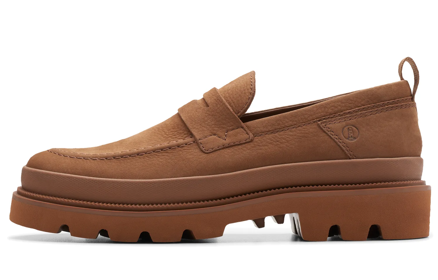 clarks Badell Step Leather Loafers - POIZON