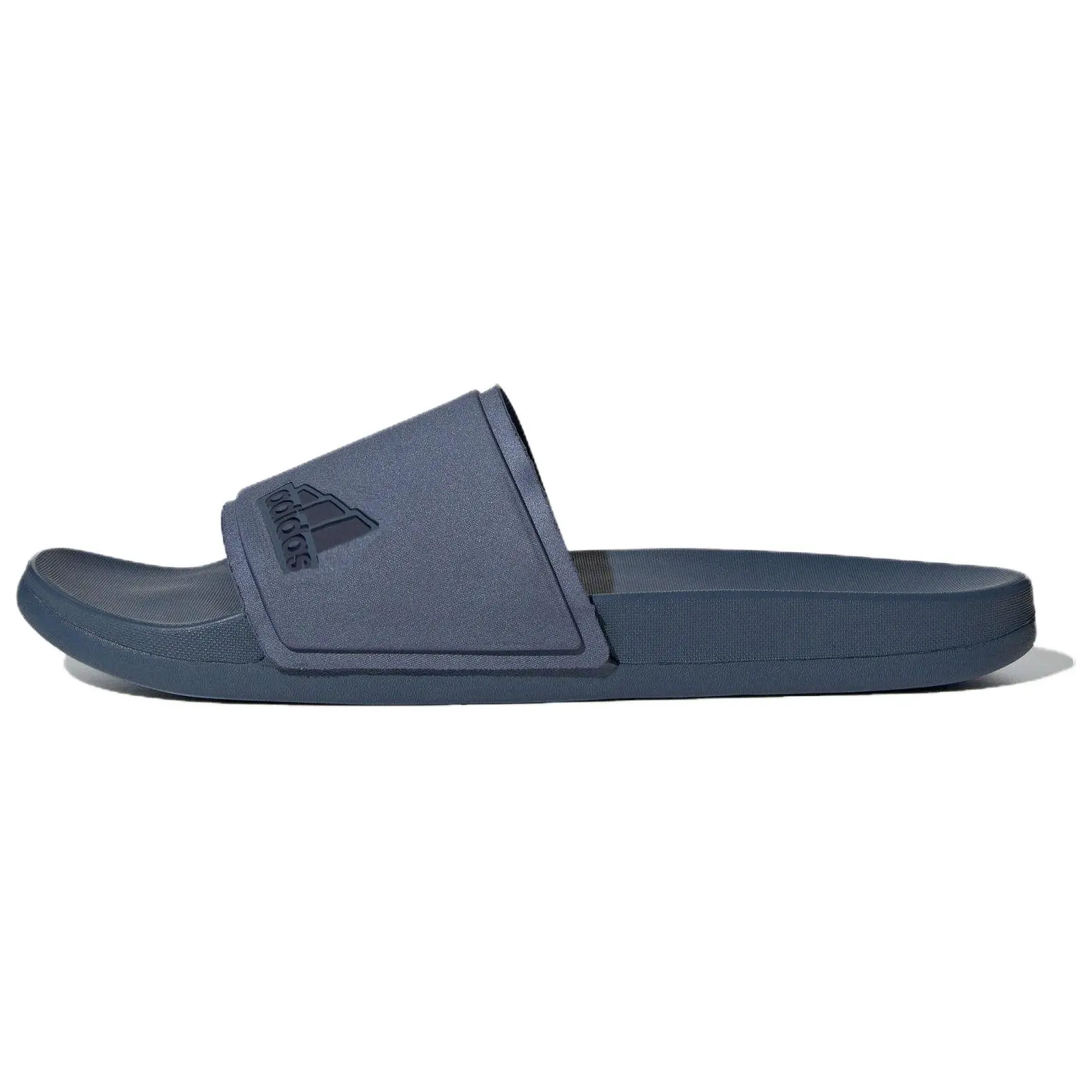 Adidas Adilette Comfort Slide Slippers Unisex Blue - POIZON