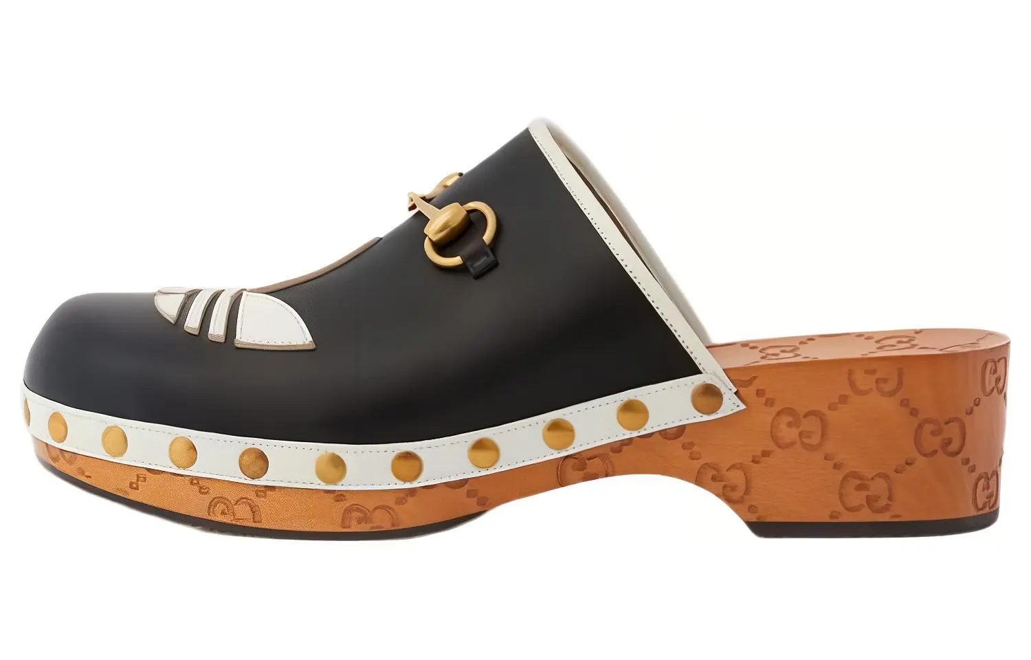 GUCCI Adidas X GUCCI Leather Clog Women's US M 8.5