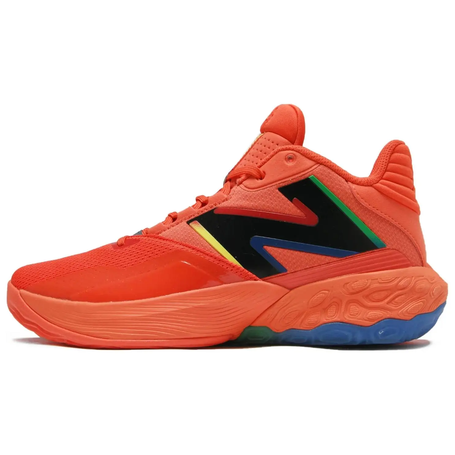 New Balance Two Wxy V4 Basketball Shoes Men Mid-top Scarlet Ibis ...