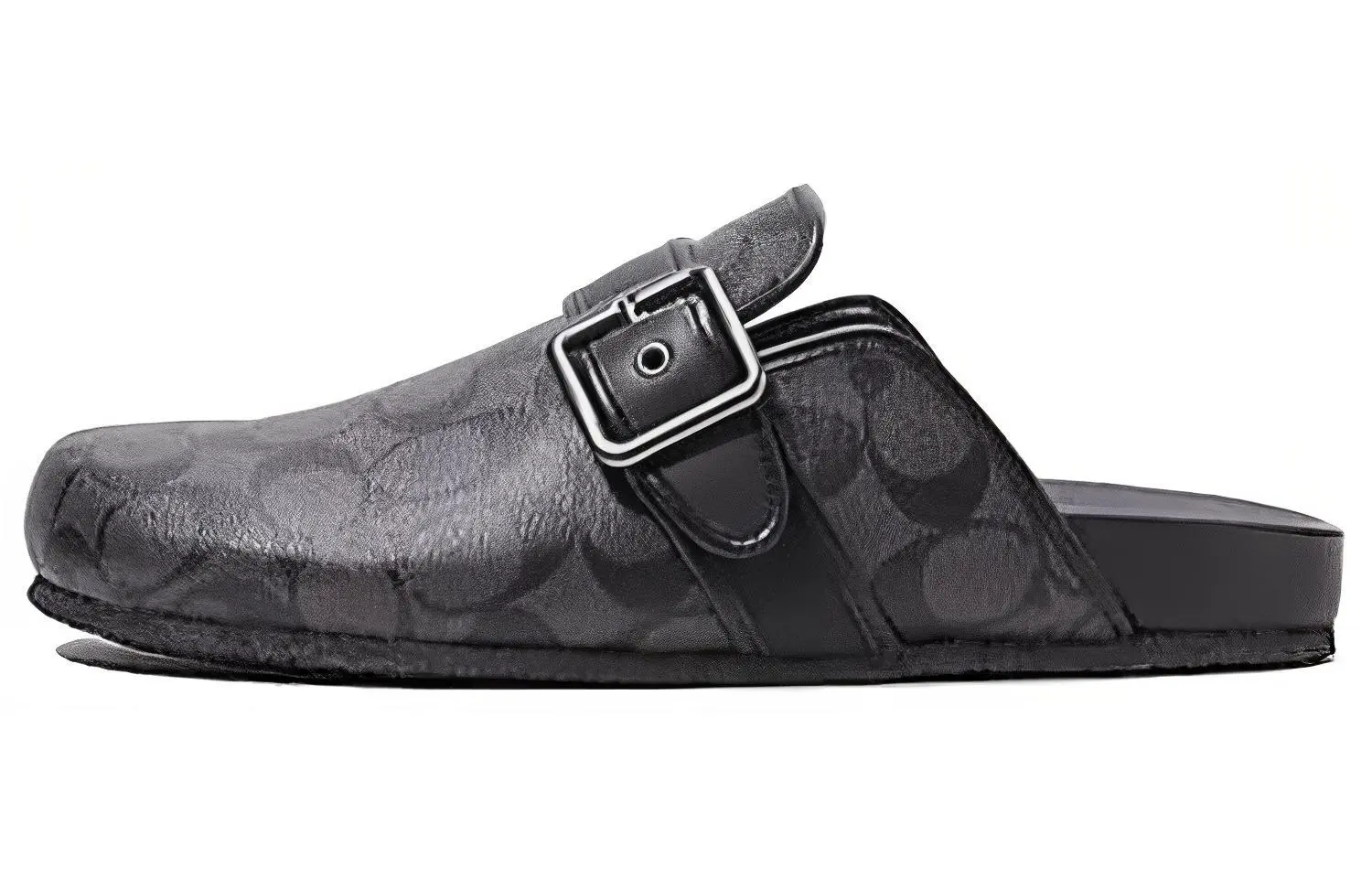 COACH Slippers Men Black Comes with Original Box US M 9.5