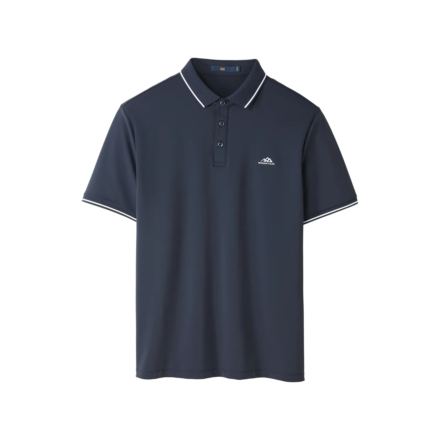 HLA Polo Shirts Men Navy Blue 99 - POIZON