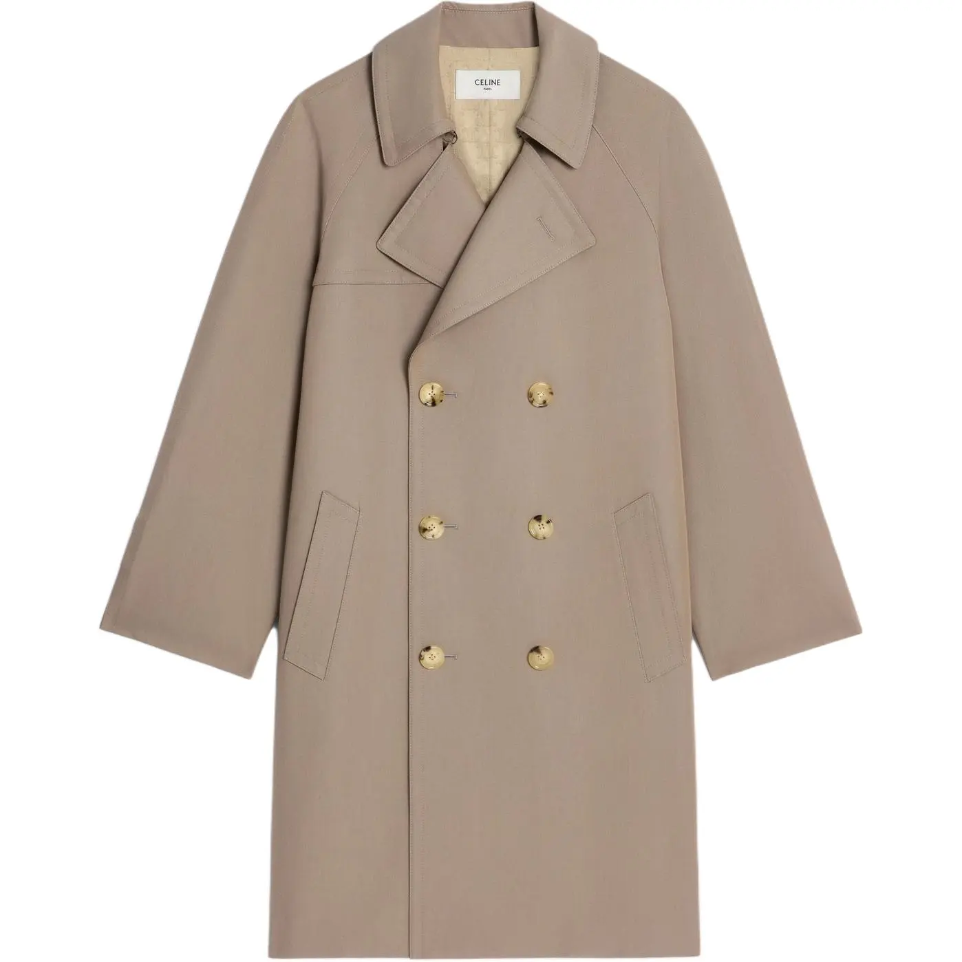 CELINE Coats Women's Light Brown - POIZON