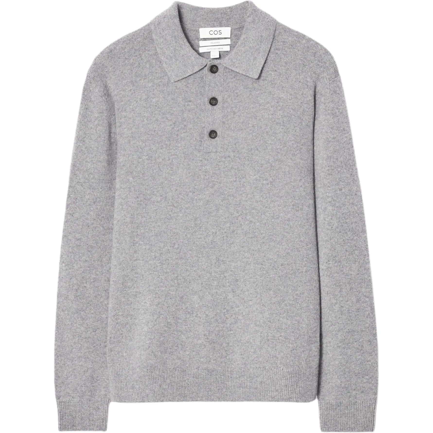COS Cashmere Sweaters Men Gray - POIZON