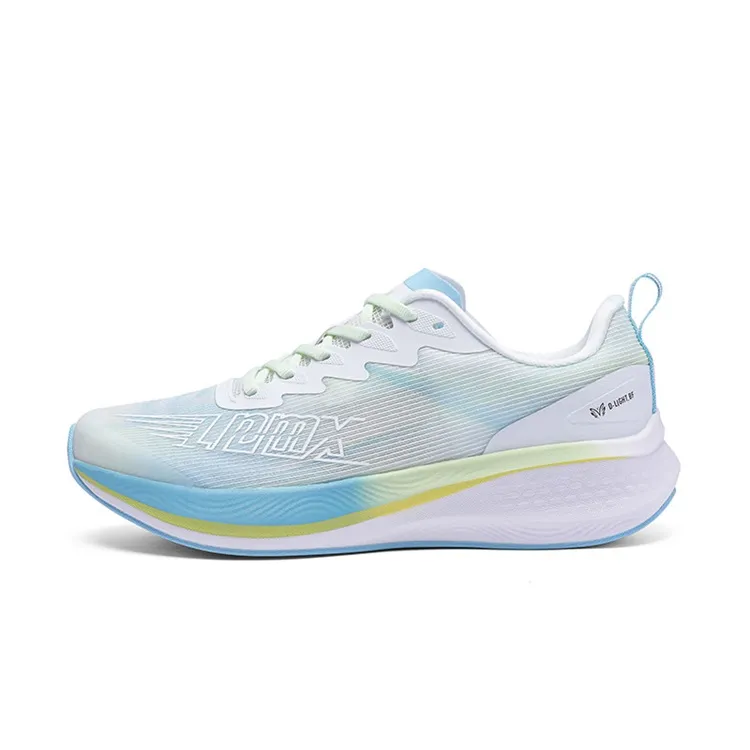 LPMX Running Shoes Men Low-Top Light Blue Green - POIZON