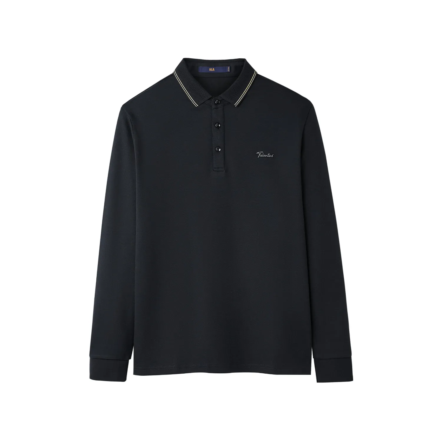 HLA Polo Shirts Men Navy Blue 70 - POIZON