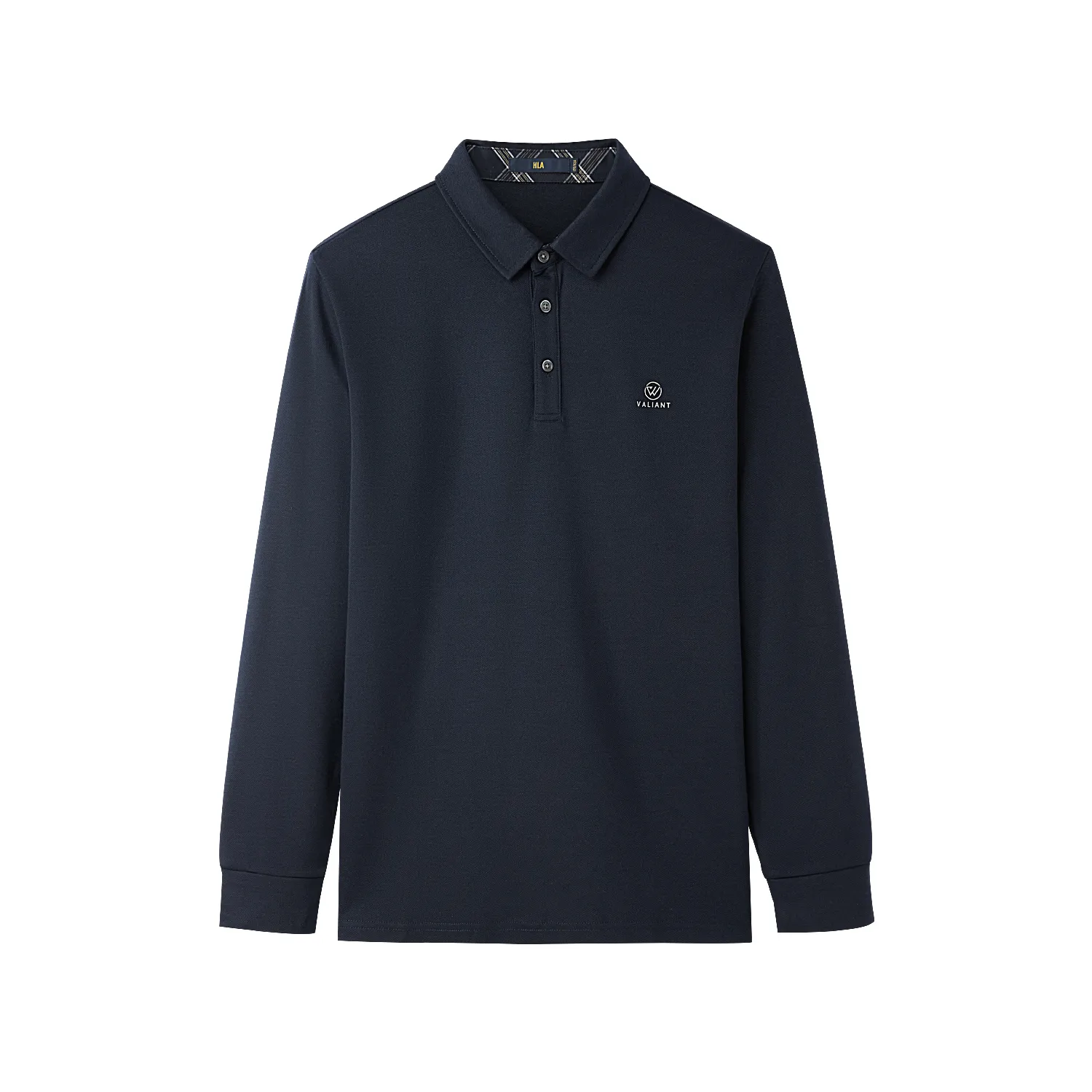 HLA Polo Shirts Men Navy Blue 54 - POIZON