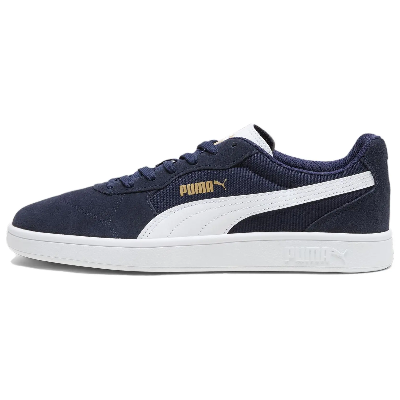 PUMA Astro Skateboard Shoes Men Low-Top PUMA Marine Blue-PUMA White ...