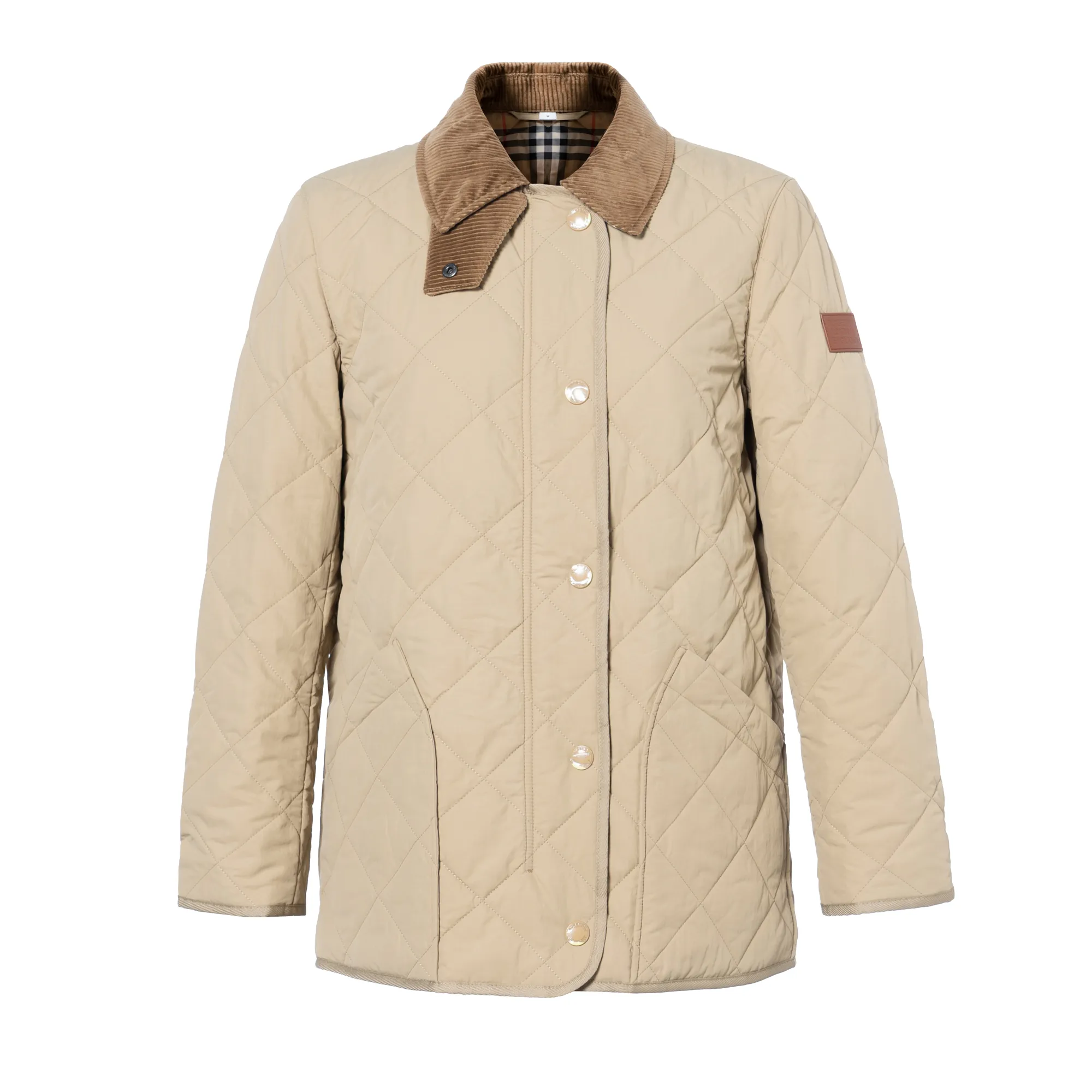 Burberry Women's Diamond Quilted Barn Jacket - POIZON