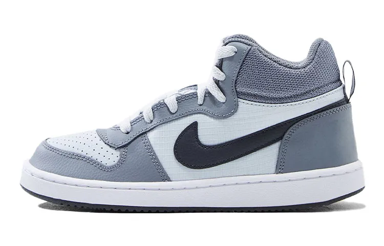 Nike Court Borough Mid Cool Grey Anthracite GS - POIZON