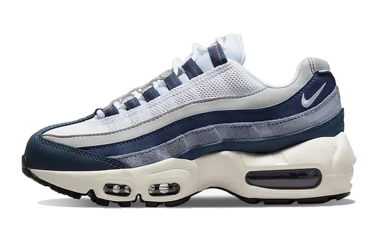 Nike Air Max 95 Recraft Midnight Navy GS US 4.5Y - POIZON