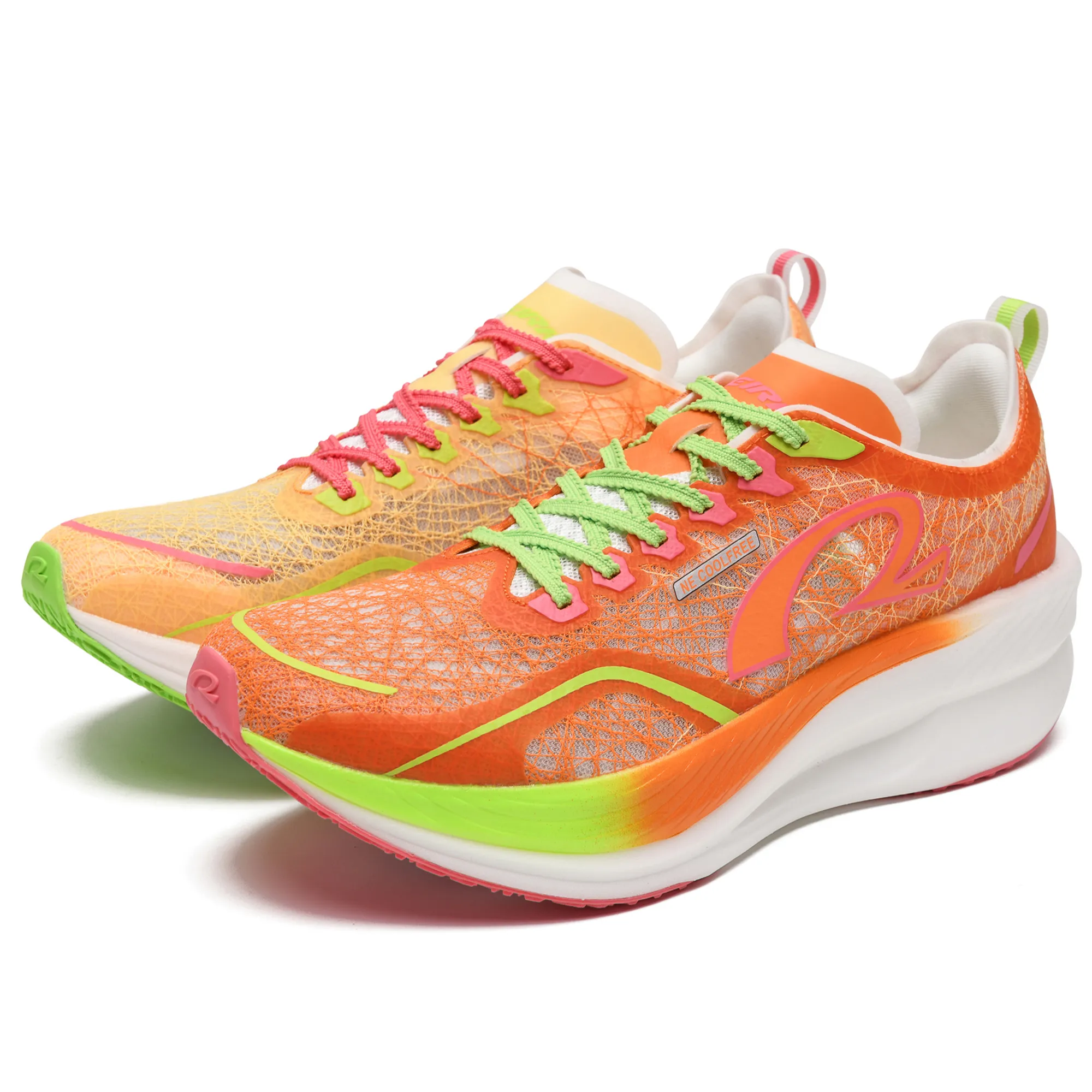 NEIERKE Running Shoes Unisex Low-Top Mismatched Color / Sunlit Beach ...