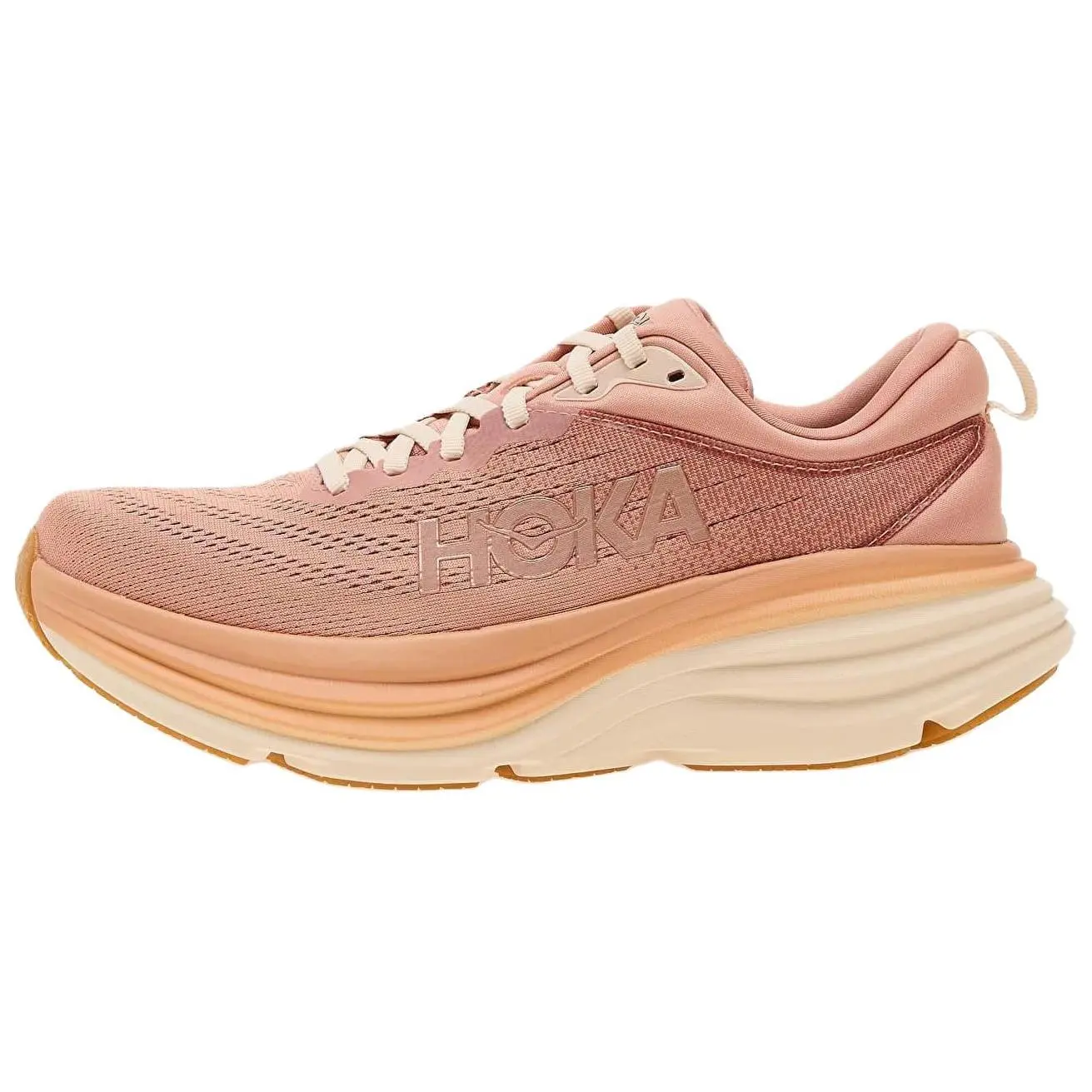 HOKA ONE ONE Bondi 8 Sandstone Cream Women's US W 12