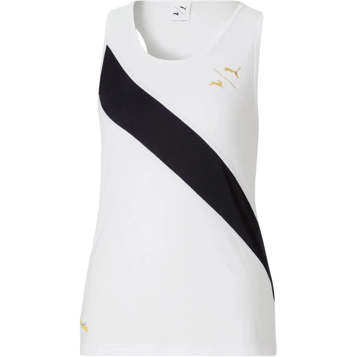 PUMA X Tracksmith Sleeveless Sports Shirts Women's White - POIZON