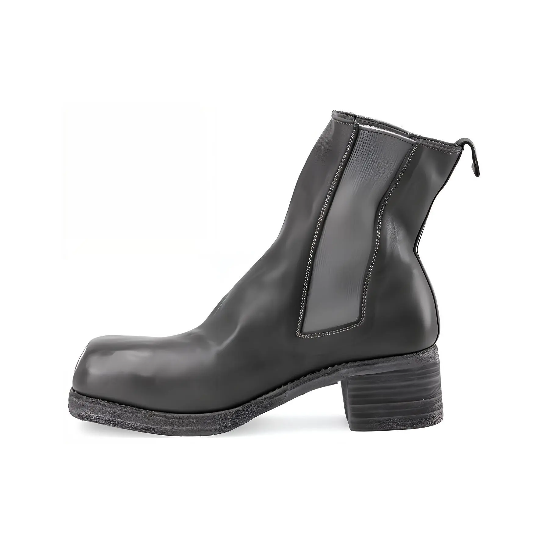GUIDI Chelsea Boots Unisex Gray - POIZON