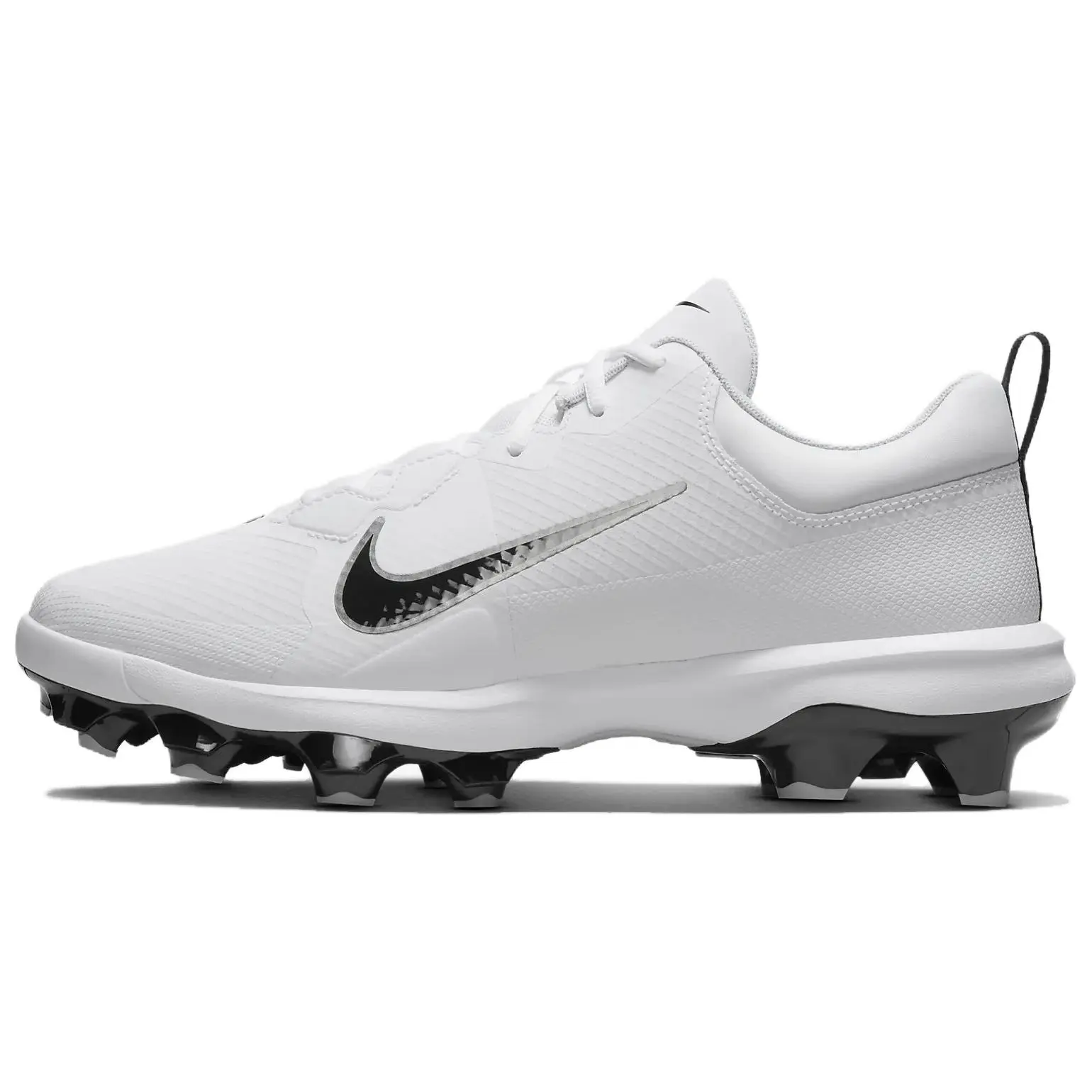 Nike Force Trout 9 Pro Mcs White Metallic Silver Pure Platinum Black 47 ...