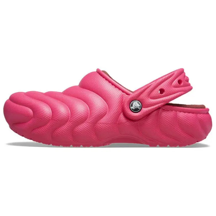 Crocs Classic Overpuff Lined Clog Dragon Fruit - POIZON