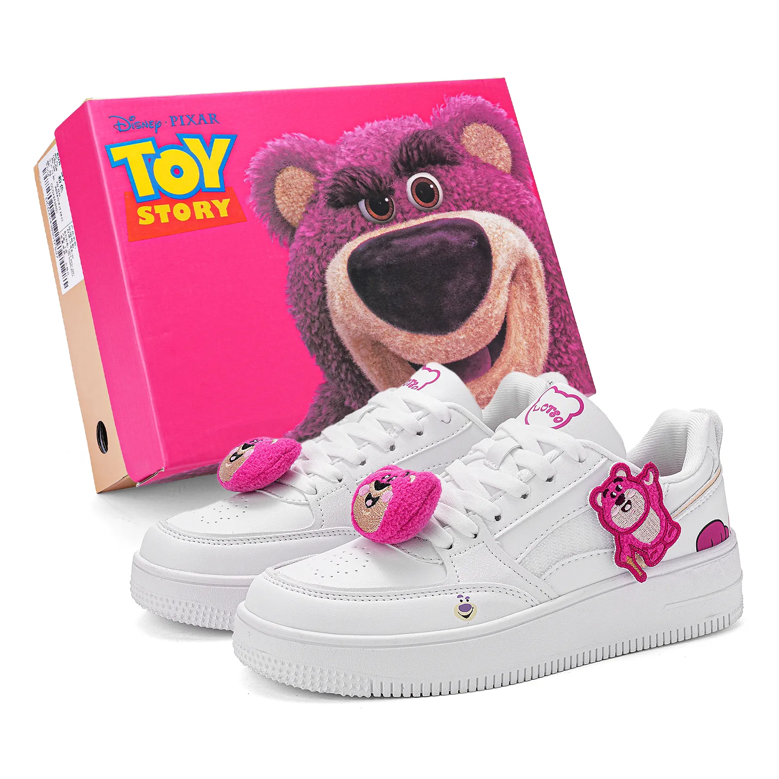 MINISO Skateboard Shoes Women's Low-Top White - POIZON