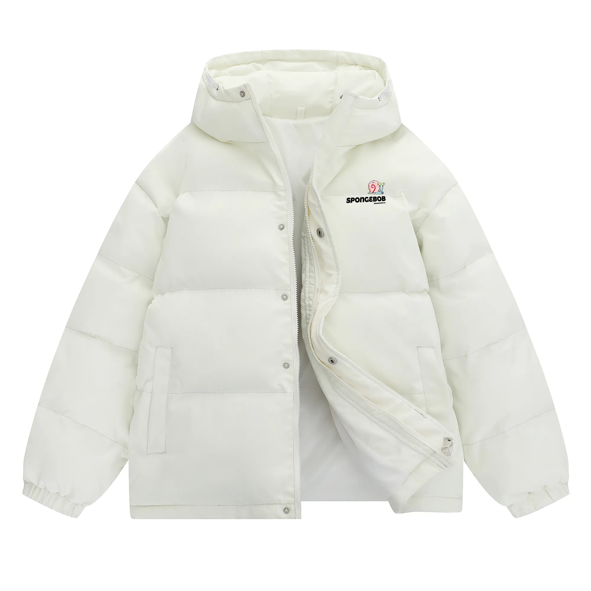 SPONGEBOB SQUAREPANTS Quilted Jacket Unisex - POIZON