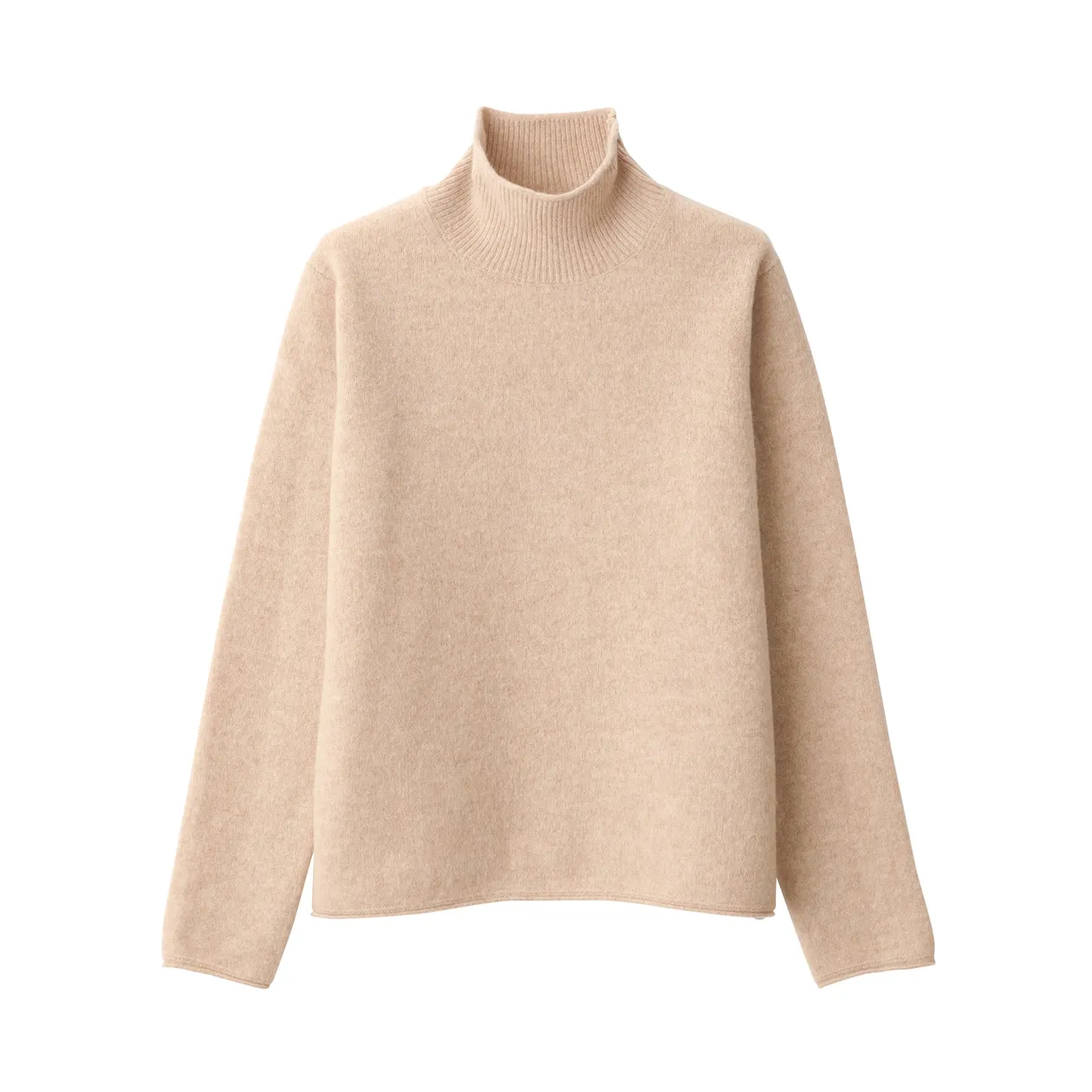 MUJI LABO Series Sweater Women's Light Brown - POIZON