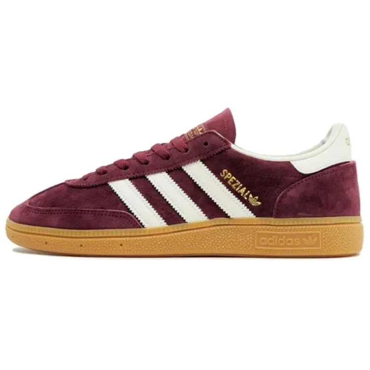 Adidas Originals HANDBALL SPEZIAL Skateboard Shoes Unisex Low-Top Red ...