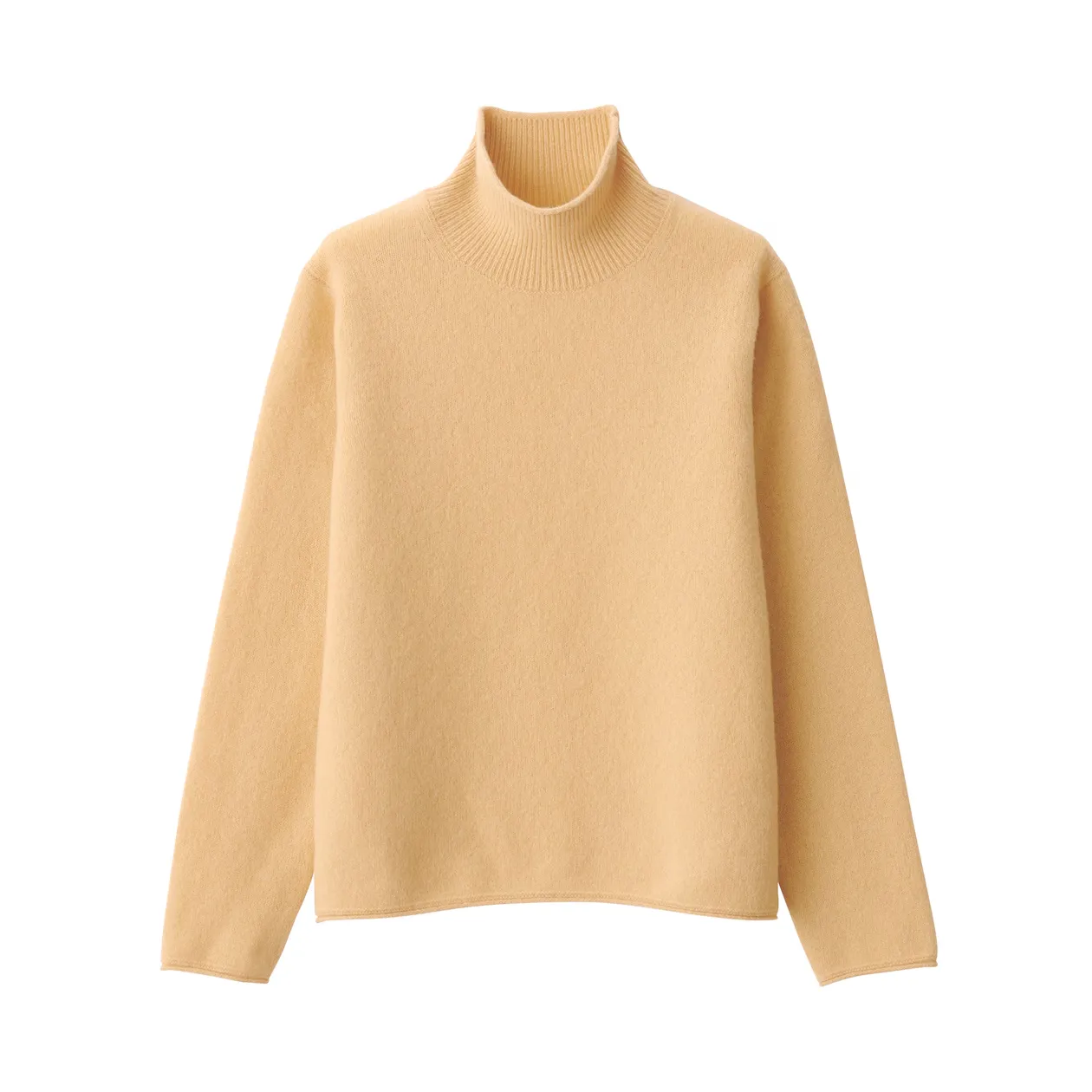 MUJI LABO Series Sweaters Women's Smoke Yellow - POIZON