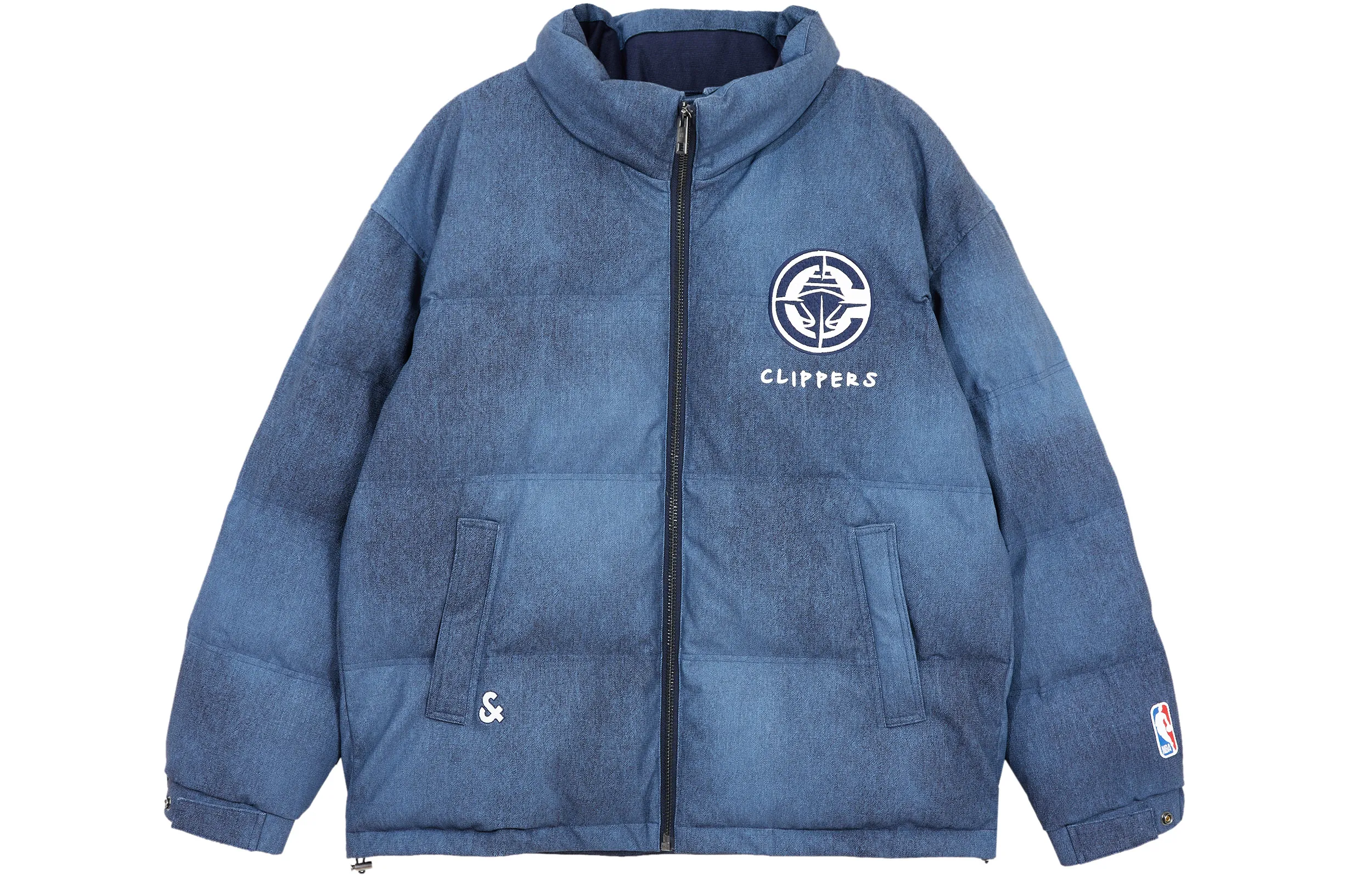 Nba X JACK&JONES Puffer Jackets Men Navy Blue E39 - POIZON